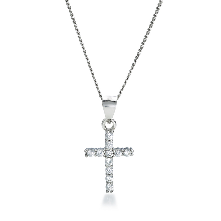 Miss Swiss Sterling Silver Cross Pendant