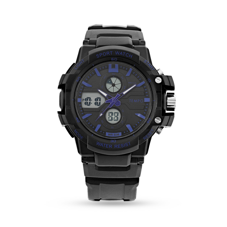 Tempo Mens Digital Watch