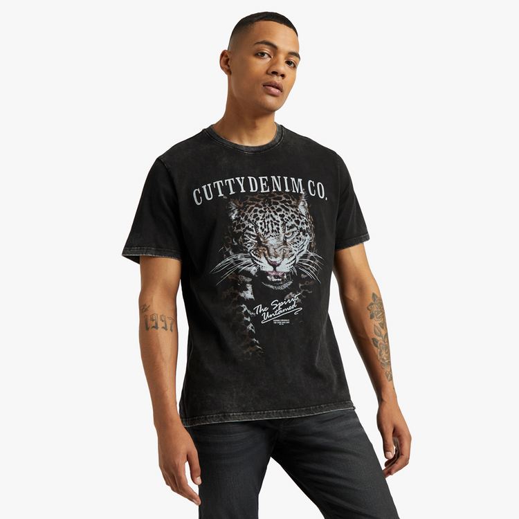 CUTTY BLACK CPILLAR REGULAR T-SHIRT
