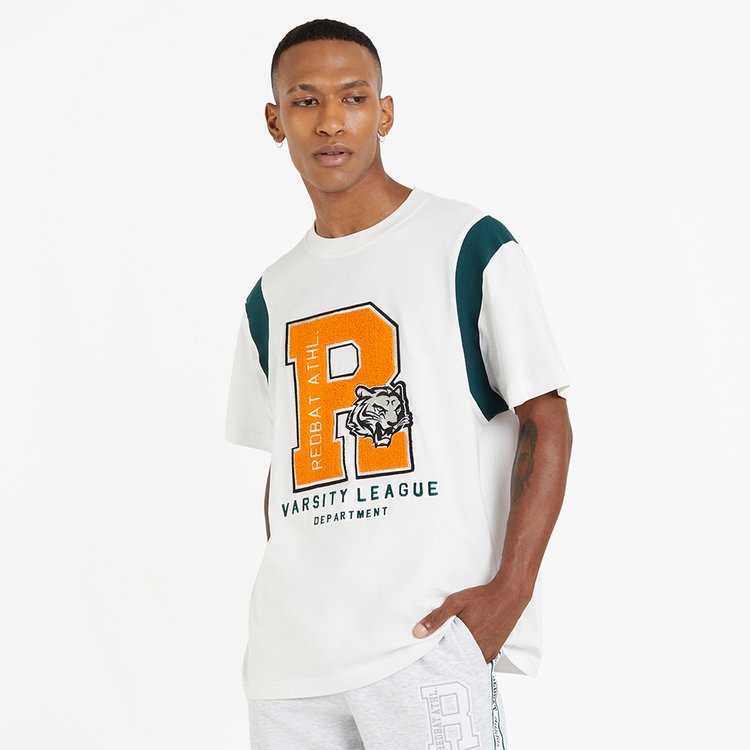 Redbat Athletics Natural Relaxed T-Shirt