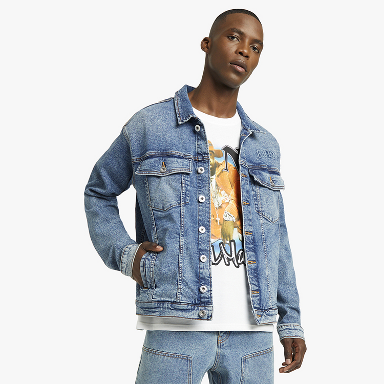 Redbat Men's Medium Blue Denim Jacket