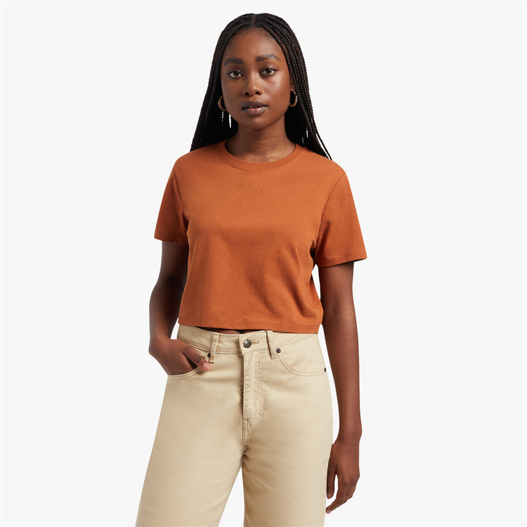 Redbat Classics Women's Rust Cropped Top