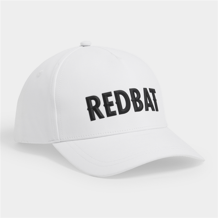 Redbat Structured White Cap
