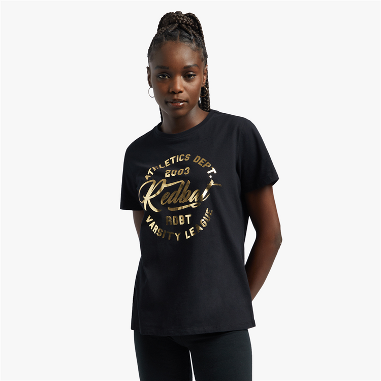 Redbat Athletics Women's Black T-Shirt