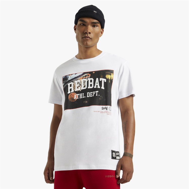 Redbat Athletics Men's White T-Shirt
