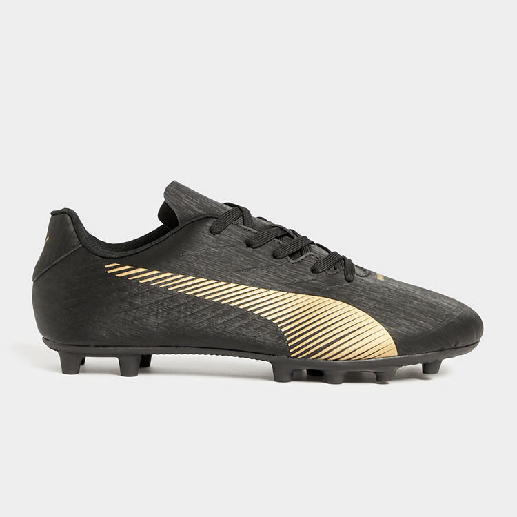 Men's Puma Invade Black/Gold FG Boots