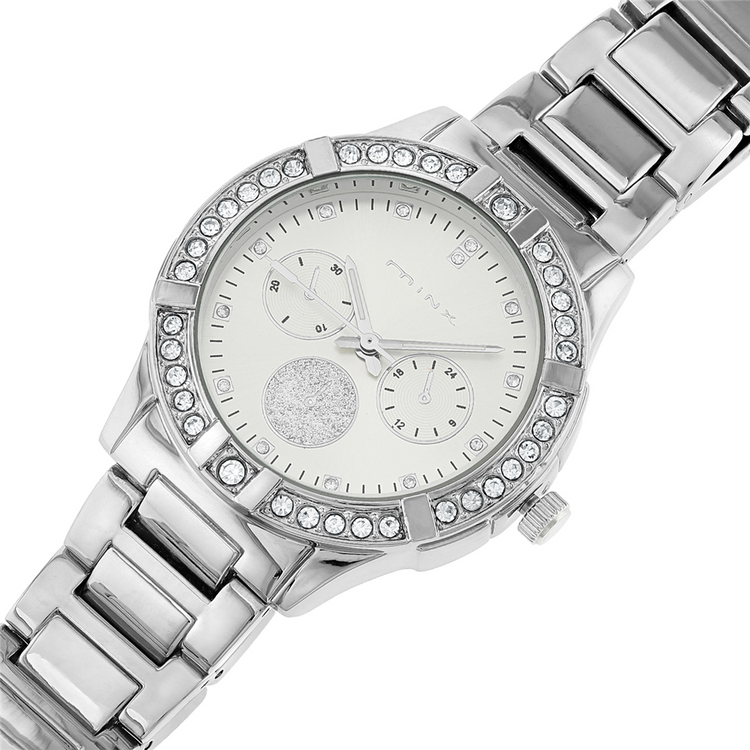 Buy Minx Women’s Silver Toned Bracelet Watch Online in SA | galaxyandco ...